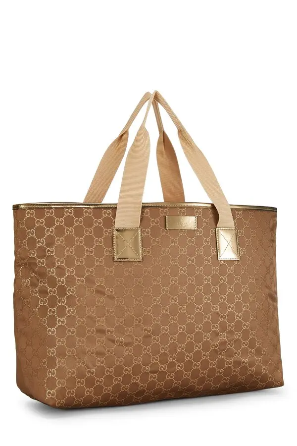 Gucci Lurex Canvas Tote