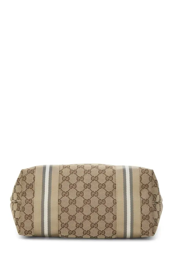 Gucci Jolicoeur Web Tote - Yellow