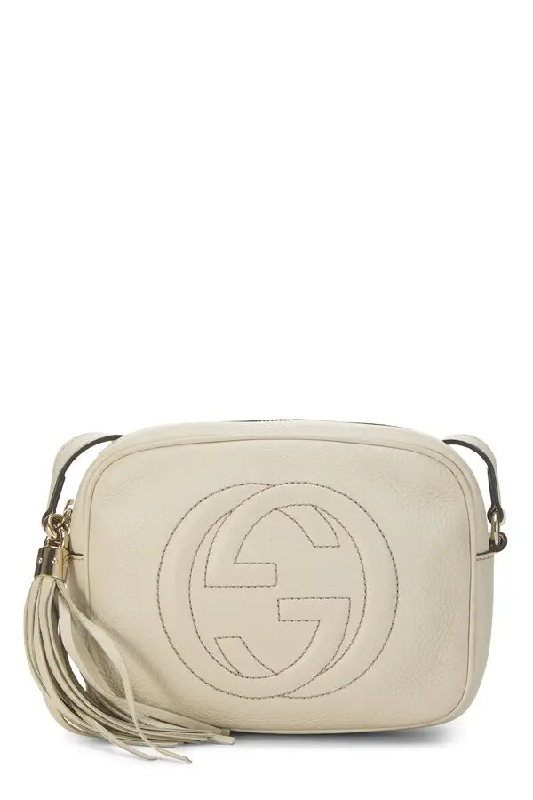 Gucci Leather Soho Disco - White