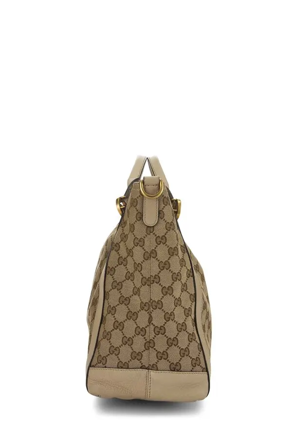 Gucci Original Gg Canvas Tote - Cream