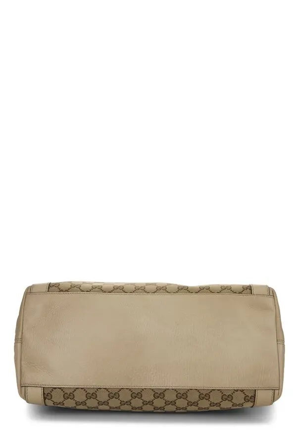 Gucci Original Gg Canvas Tote - Cream