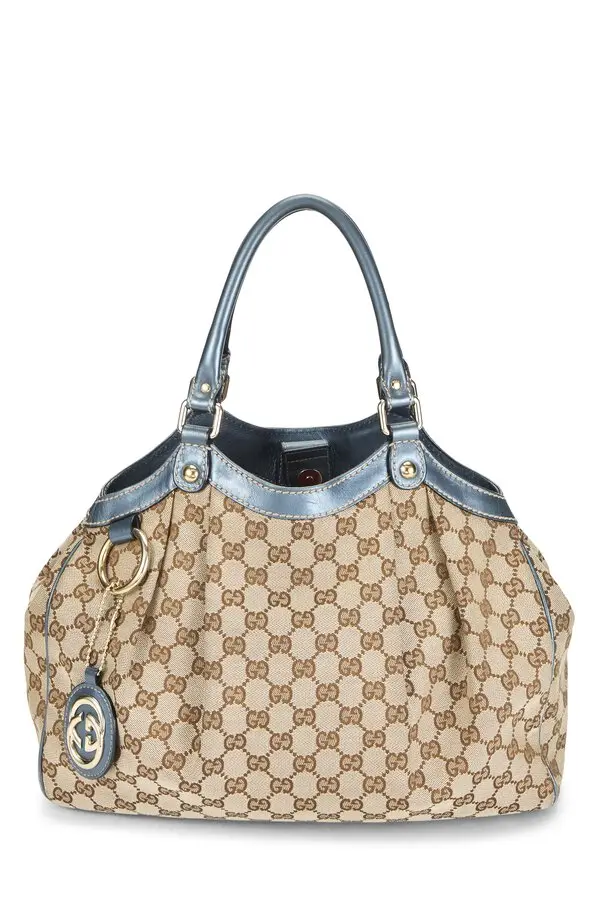 Gucci Original Gg Canvas Sukey Tote