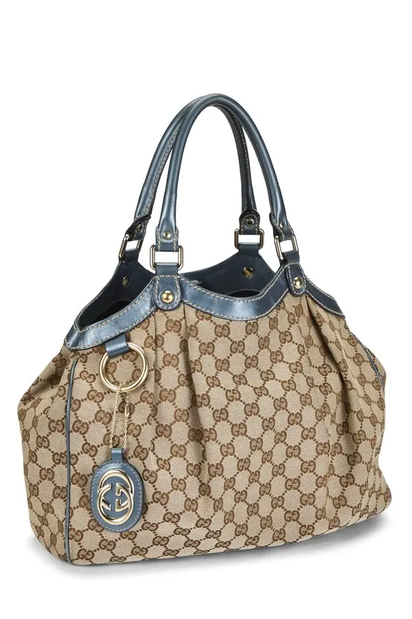 Gucci Original Gg Canvas Sukey Tote