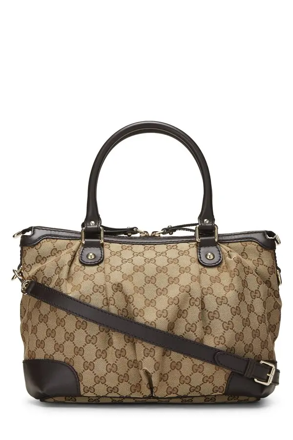 Gucci Original Gg Sukey Zip Handbag