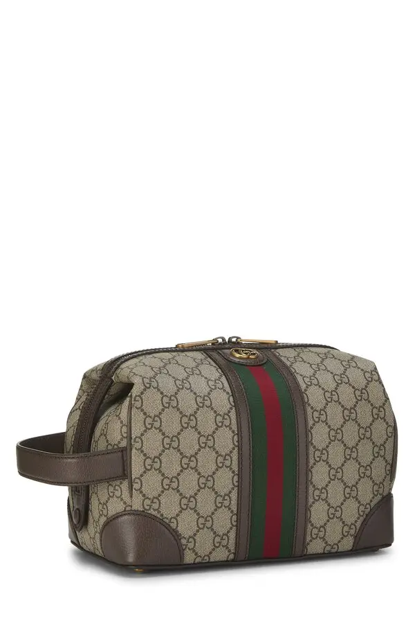 Gucci Original Gg Supreme Ophidia Savoy Toiletry Case