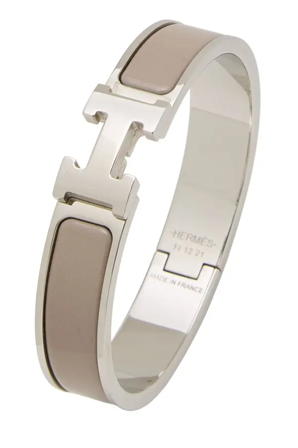 Hermès Enamel Clic-clac 'h' Bracelet Pm