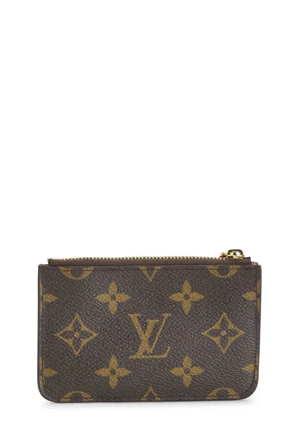 LOUIS VUITTON Monogram Canvas Romy Card Holder