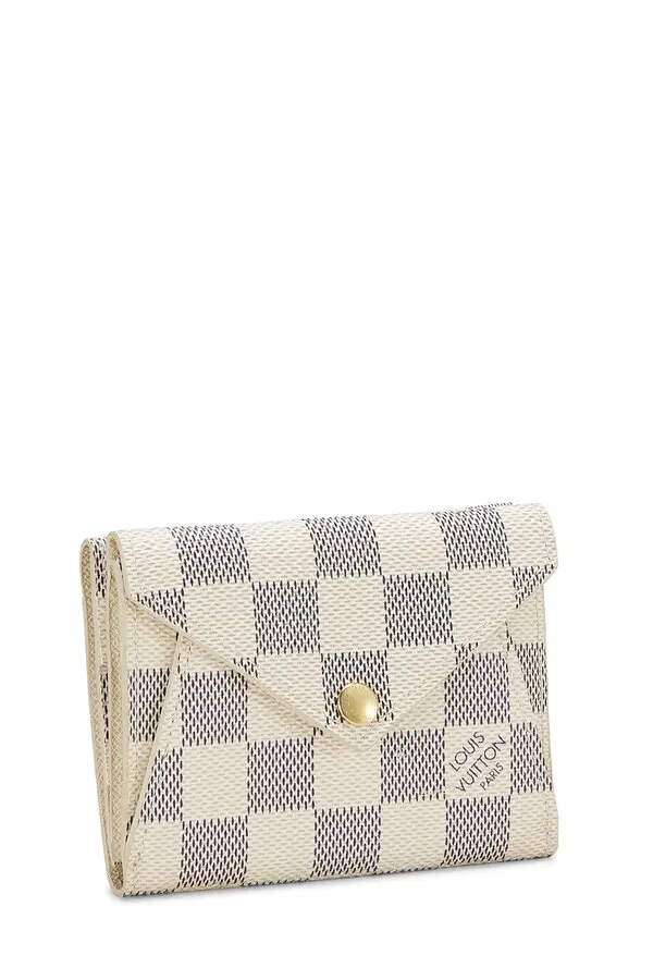 LOUIS VUITTON Damier Azur Origami Compact Wallet