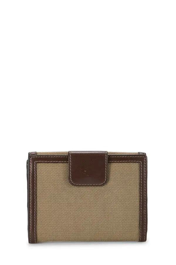 Prada Jacquard Logo Compact Wallet