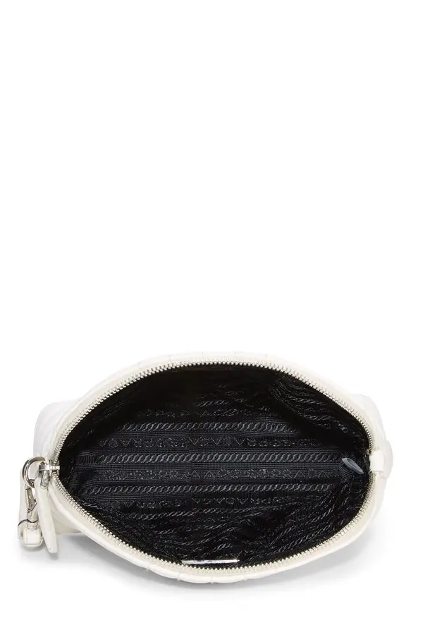 Prada Calfskin Diagramme Wristlet