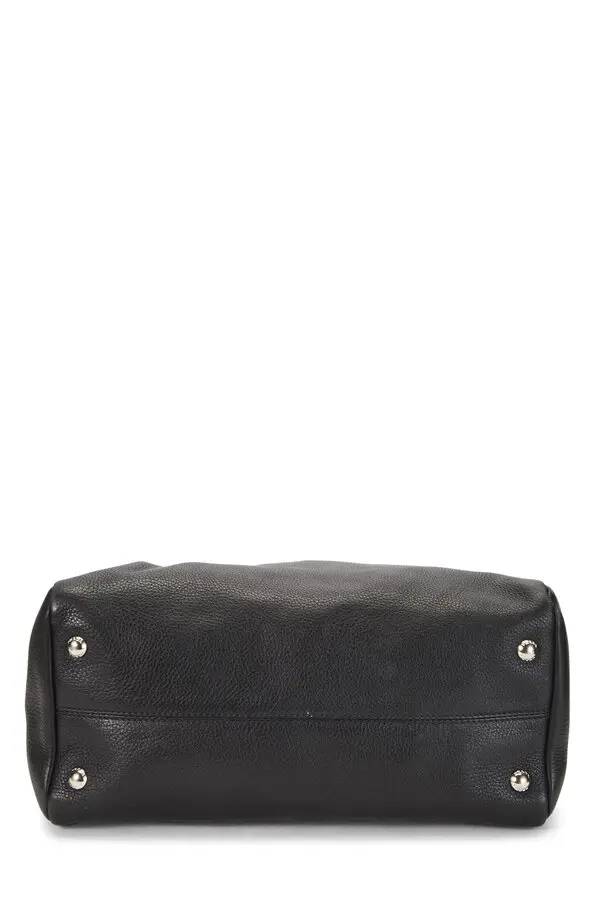 Prada Vitello Daino Convertible Zip Handbag