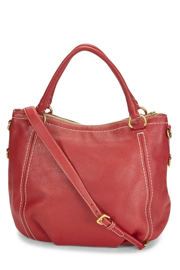 Prada Vitello Daino Sacca 2 Manici Bag