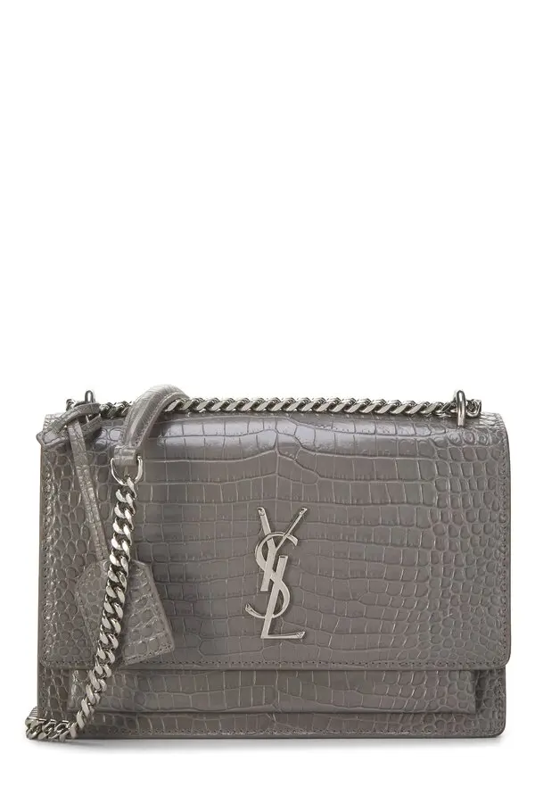 Saint Laurent Embossed Leather Sunset
