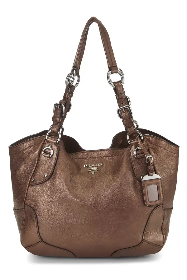 Prada Calfskin Shopping Tote