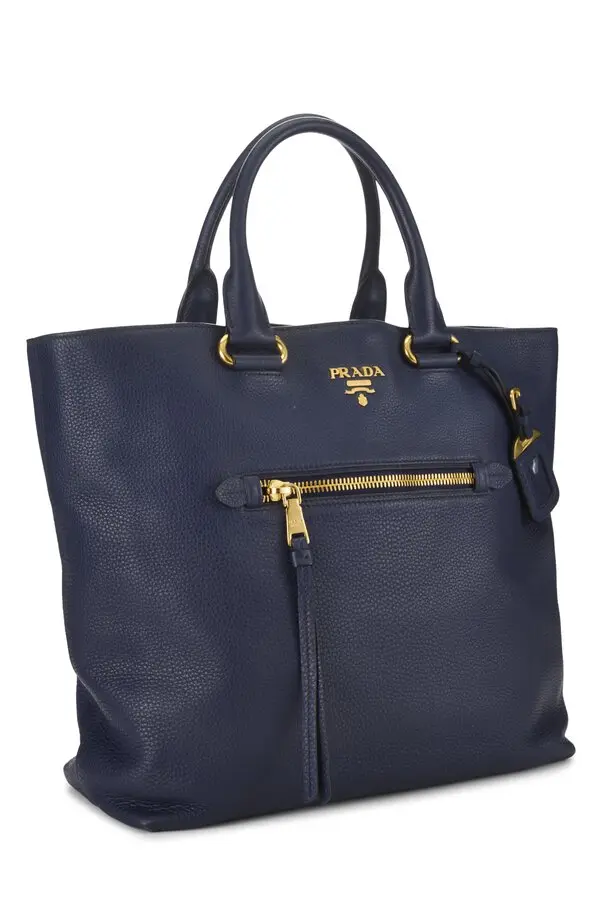 Prada Vitello Daino Shopping Tote
