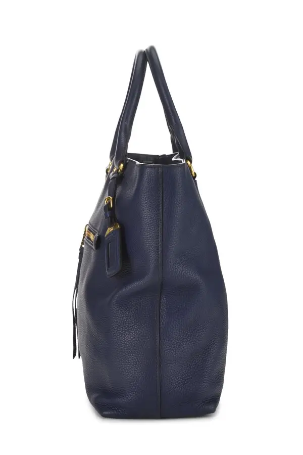 Prada Vitello Daino Shopping Tote