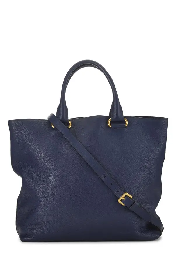 Prada Vitello Daino Shopping Tote