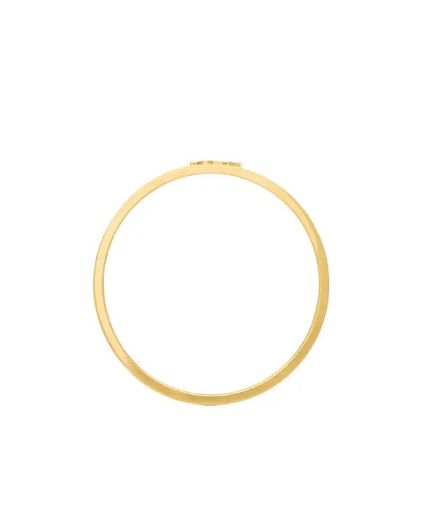 Saint Laurent Logo Plaque Bracelet