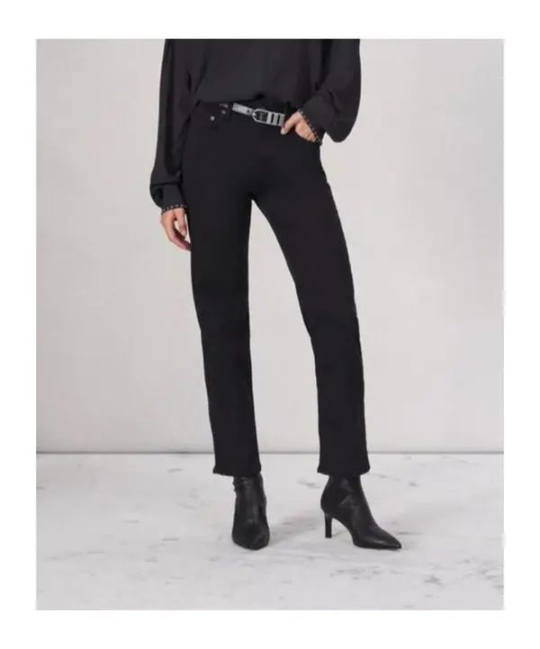 Rag & Bone Harlow Straight Leg Jeans