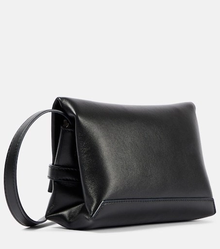 Victoria Beckham Mini Leather Clutch With Chain