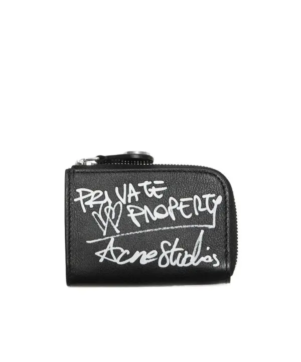 Acne Studios Compact Zip Wallet