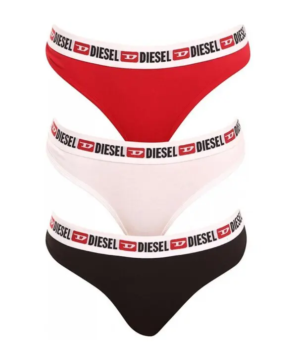 DIESEL® Logo-tape Three-pack Thong