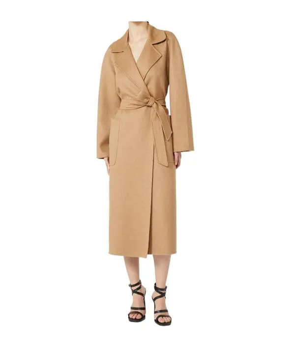 Max Mara Collared Long-sleeved Coat