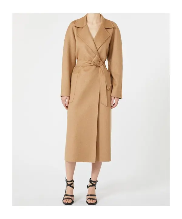 Max Mara Collared Long-sleeved Coat