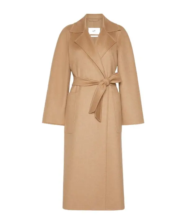 Max Mara Belted Coat - Camel