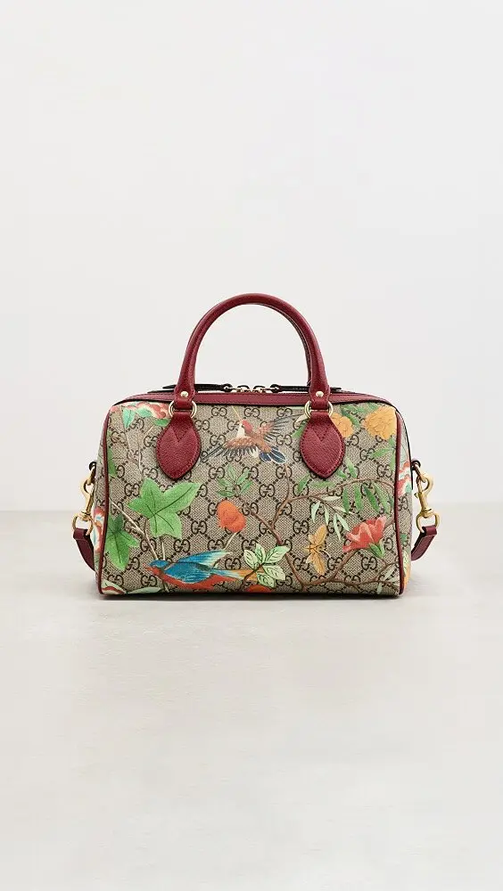 Shopbop Gucci Gg Supreme Tian Boston Small Handbag