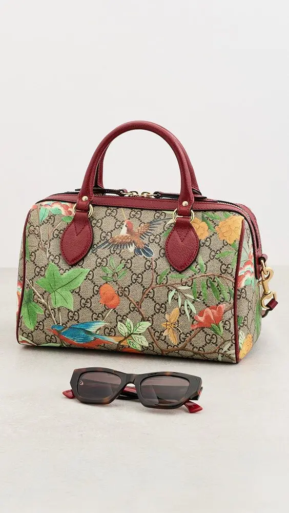 Shopbop Gucci Gg Supreme Tian Boston Small Handbag