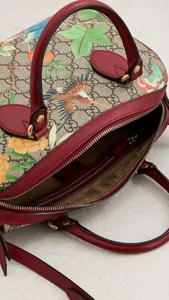 Shopbop Gucci Gg Supreme Tian Boston Small Handbag