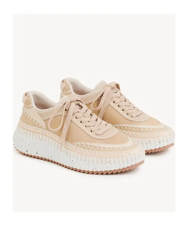 Chloé Nama Lace-up Sneakers