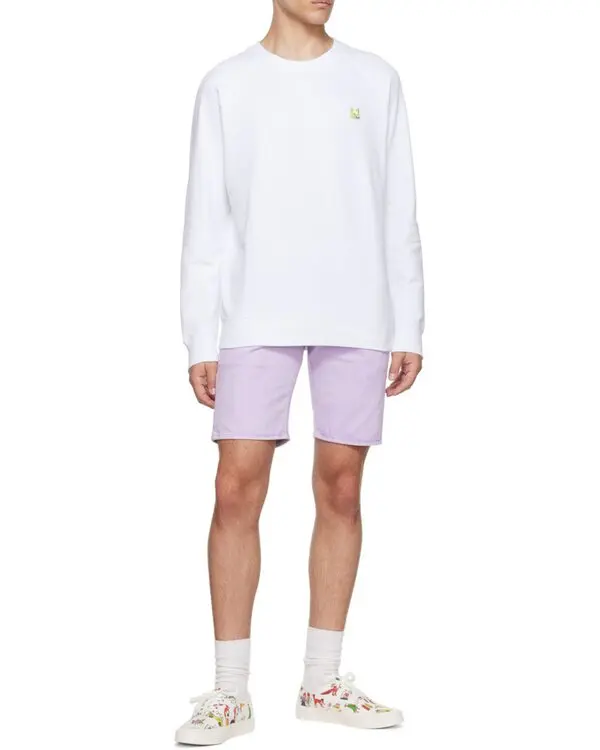 Maison Kitsuné Fox Head-embroidered Crew-neck Sweatshirt