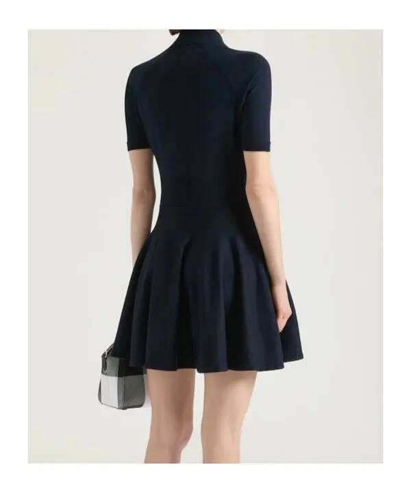 Givenchy Mini Polo Dress In Cotton And Silk