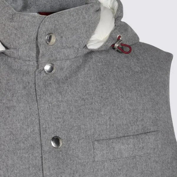Brunello Cucinelli Sleeveless Hooded Vest