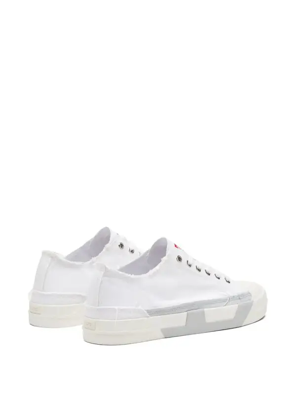 DIESEL® Lace-up Distressed Sneakers