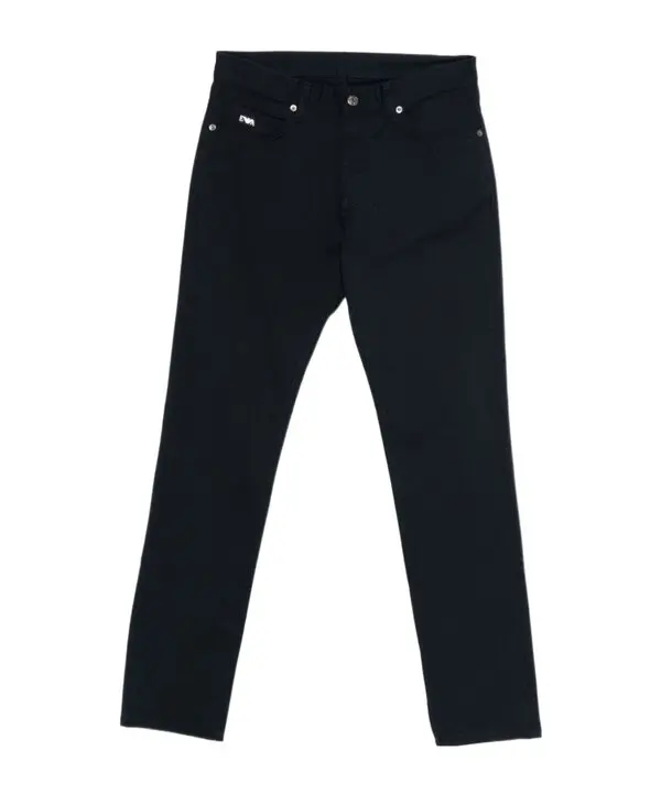 Emporio Armani Logo Plaque Trousers