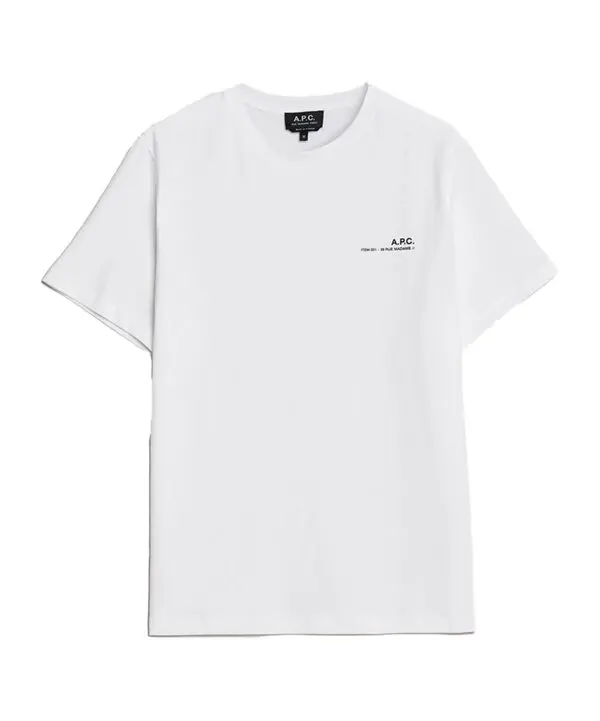 A.p.c. Cohbo Logo Printed Crewneck T-shirt - White