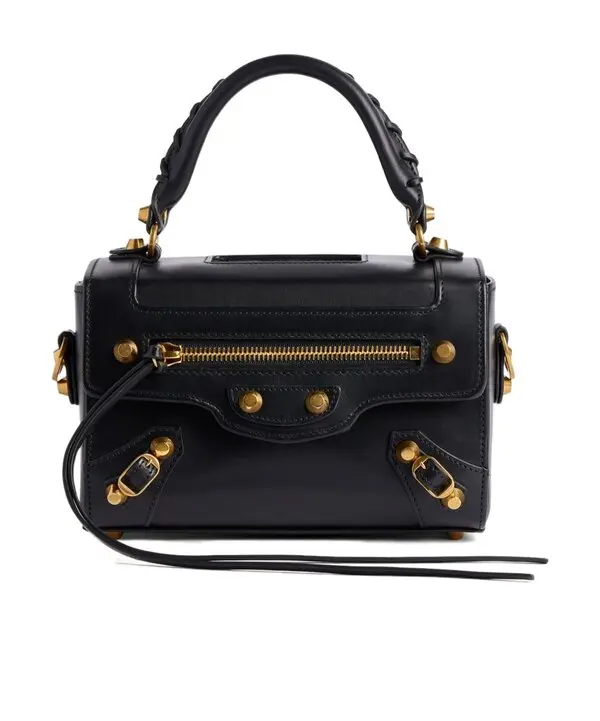 Balenciaga Le City Sleek Box Bag - Black