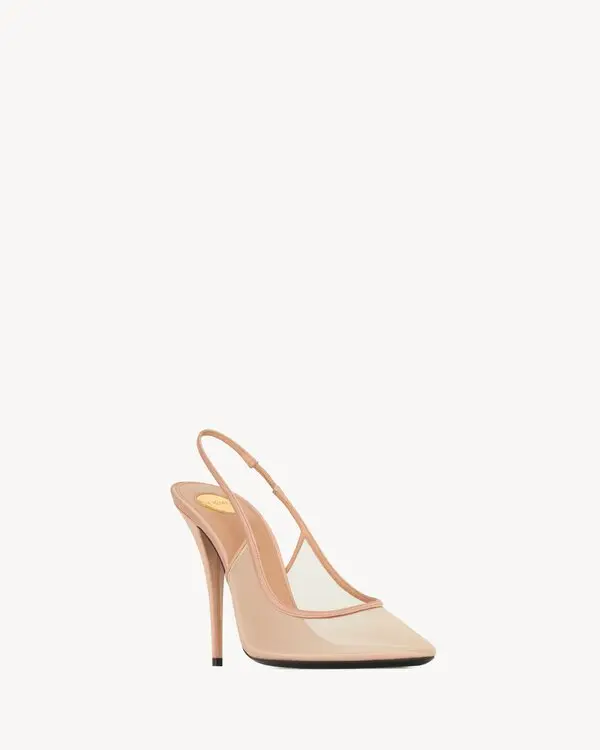 Saint Laurent Anita Slingback Pumps