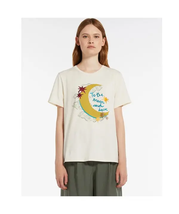 Max Mara Embroidered T-shirt