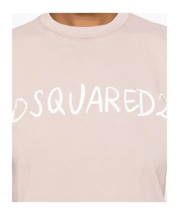Dsquared2 Handwritten Logo T-shirt - Nude