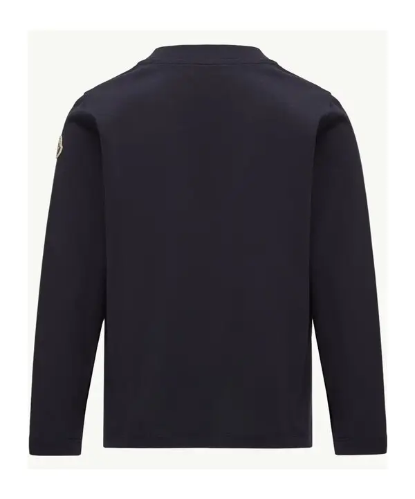 Moncler Long Sleeve Logo Pocket T-shirt