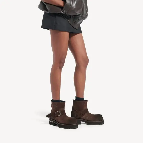 Balenciaga Venom Mini Bootie With Buckle Detail