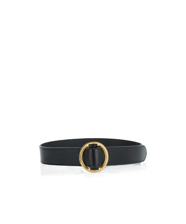 Saint Laurent Buckle Leather Belt