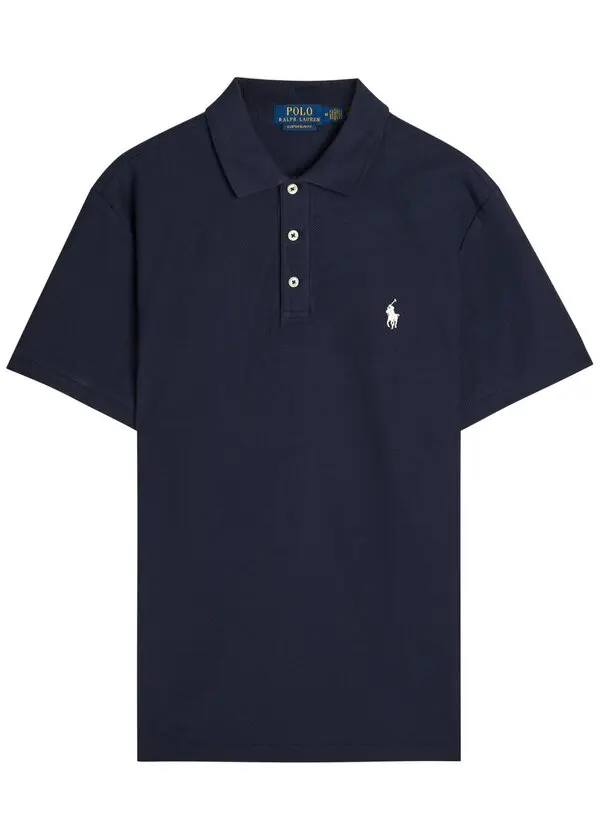 Polo Ralph Lauren Slim Piqué Cotton Polo Shirt