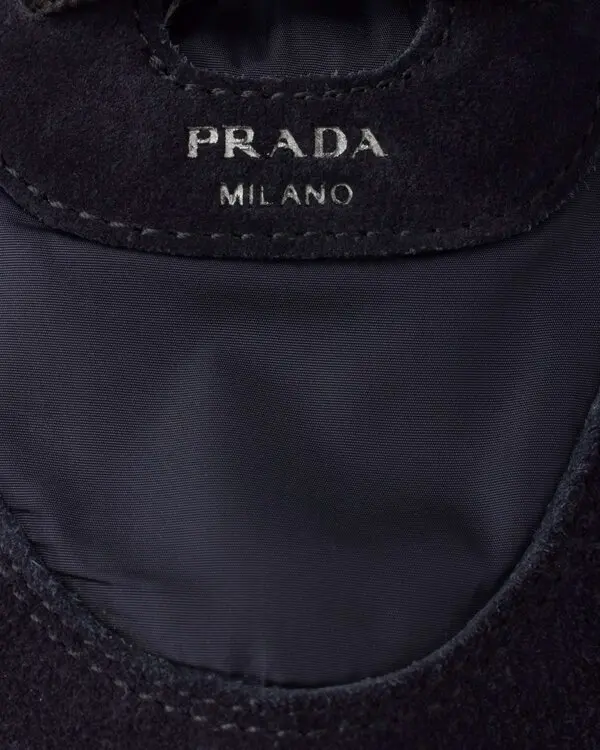 Prada Lace-up Sneakers - Blue