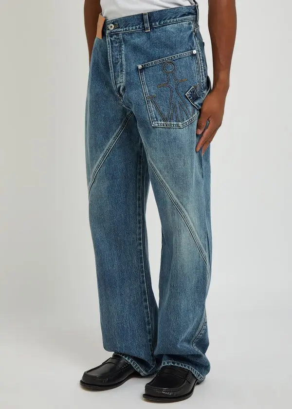 JW Anderson Twisted Workwear Straight-leg Jeans