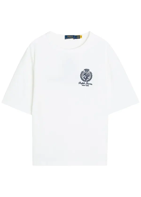 Polo Ralph Lauren Embroidered Cotton T-shirt